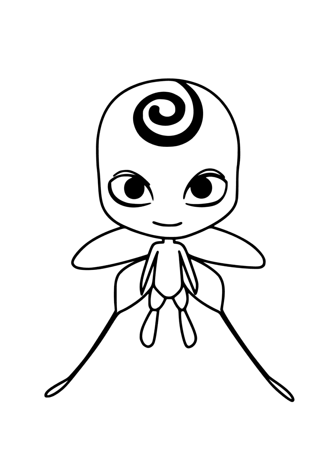 Kawami Nooroo para colorir - Imprimir Desenhos