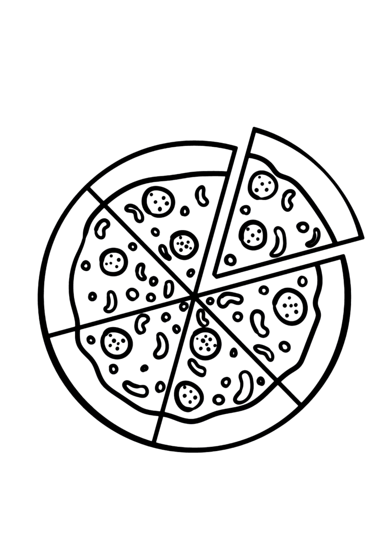 Pizza para imprimir - Imprimir Desenhos