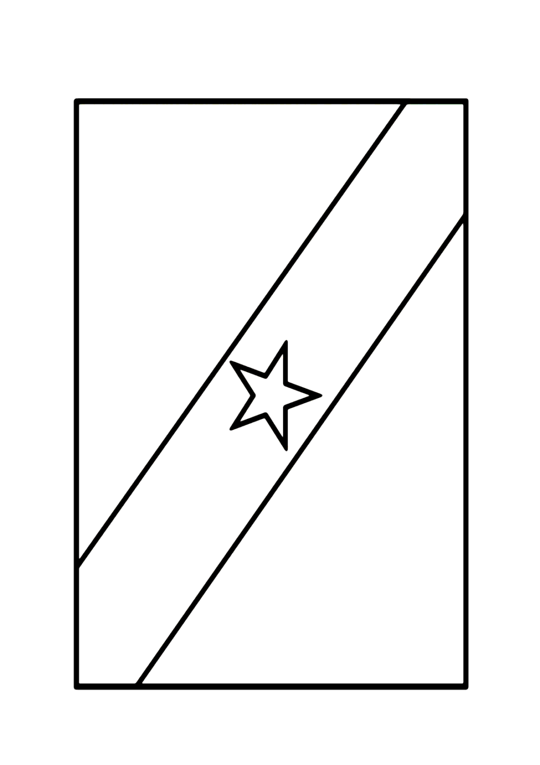 Bandeira do Pará para colorir - Imprimir Desenhos